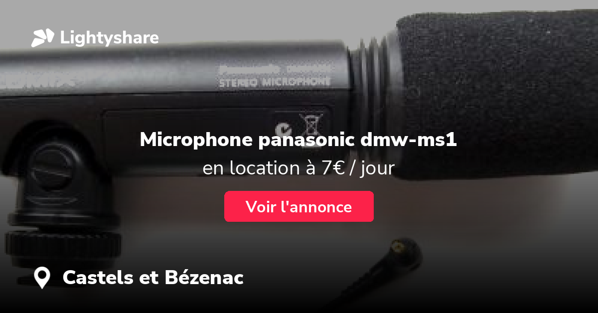 Panasonic DMW-MS1 à Courbevoie