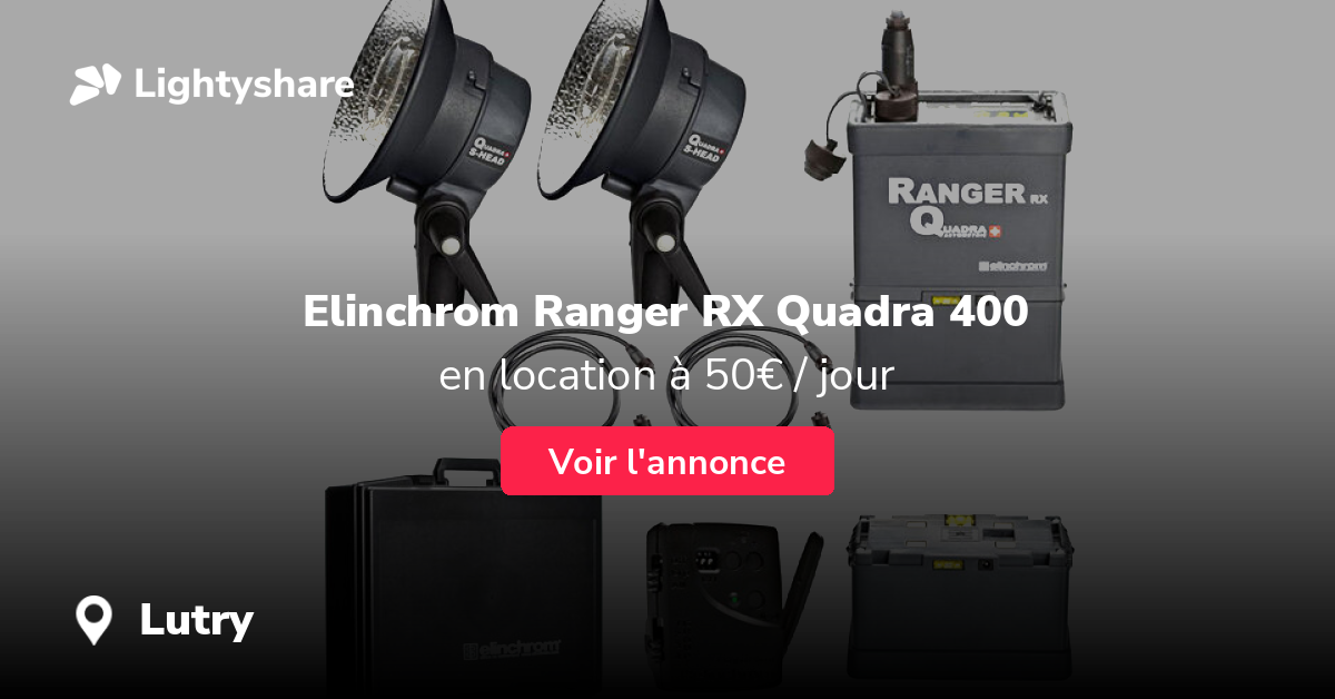 Elinchrom Ranger RX Quadra 400 à Lutry