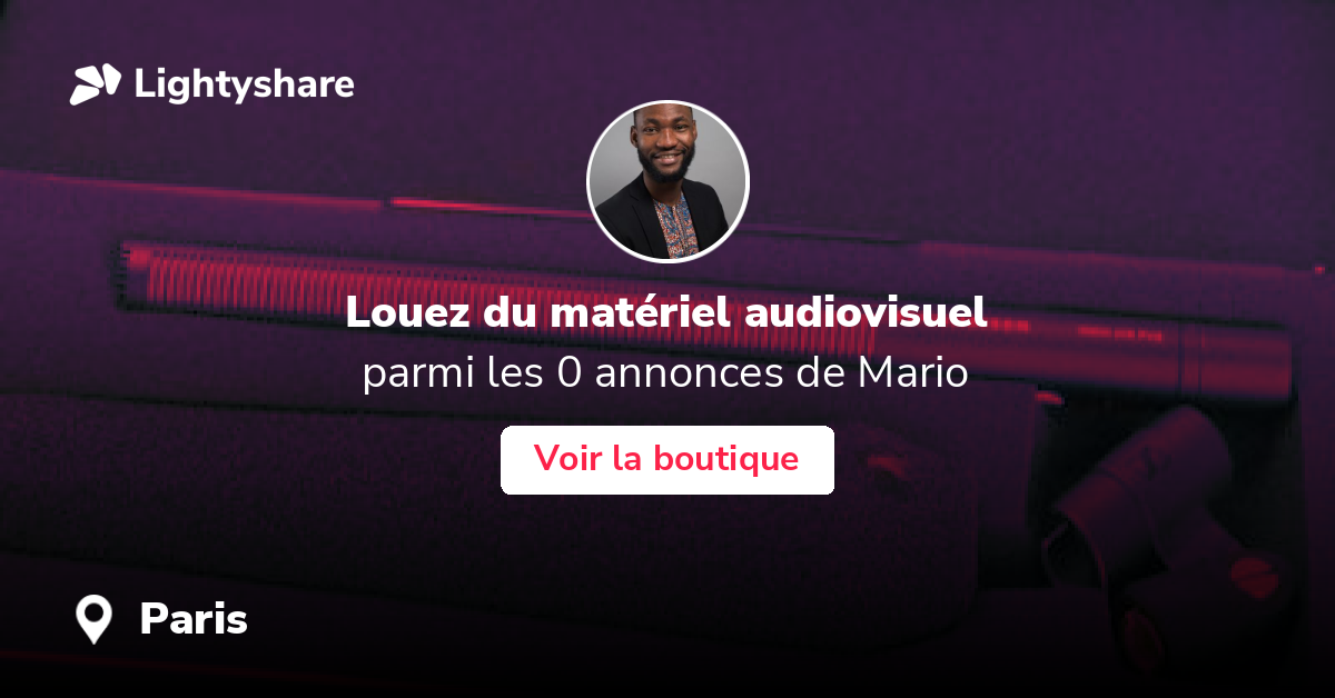 Lightyshare | Boutique Mario G.