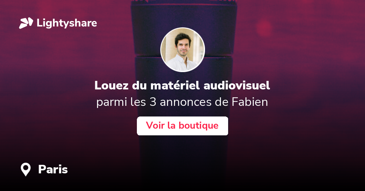 Lightyshare | Boutique Fabien R.